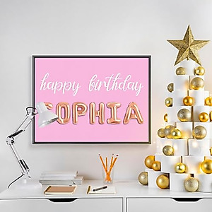 Happy Birthday Personalized Frame Tv Art | Custom Bday Frame Tv Art | Happy Birthday Art for Samsung TV | Birthday Digital Tv Art
