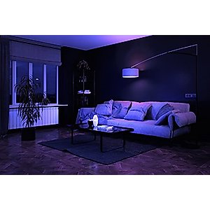 ilumi Bluetooth Smart LED A19 Light Bulb, 2nd Generation - Smartphone Controlled Dimmable Multicolored Color Changing Light - Works with iPhone, iPad, Android Phone and Tablet