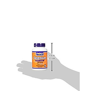 NOW Foods Selenium 200 mcg VCaps, 180 ct