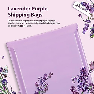 Fuxury Large Poly Mailers 24x24 Inch 100Pcs, Waterproof Shipping Bags for Clothing, Strong Adhesive Shipping Envelopes for Small Business Suppliers, Self Seal Mailers Poly Bags Mailing Bags Purple