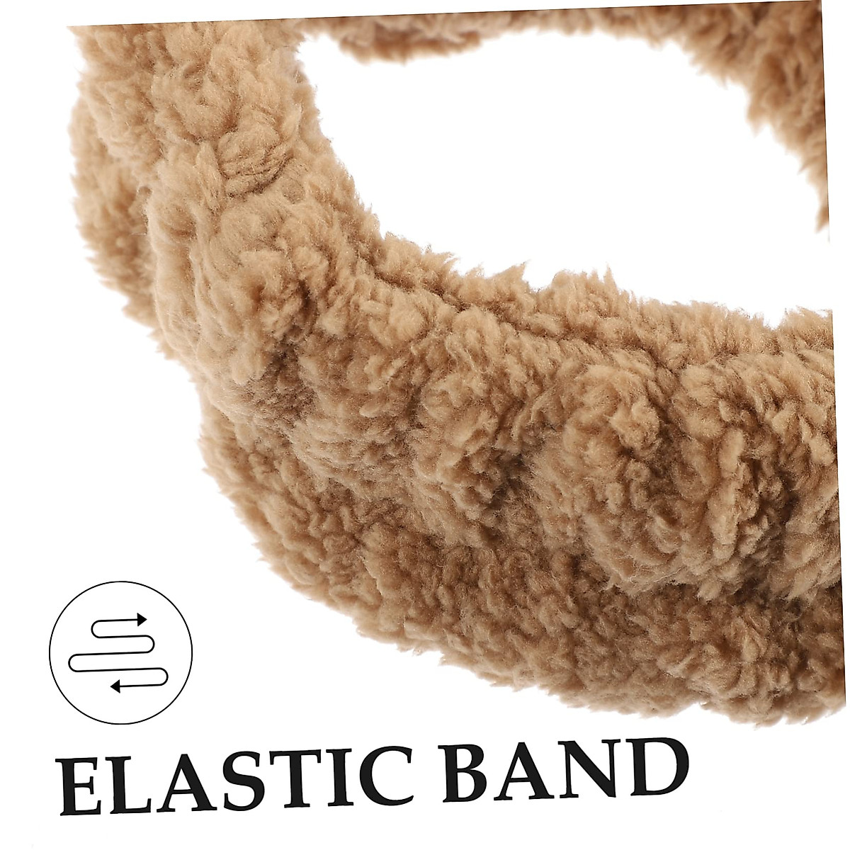 DRESSOOS Adorable Bear Ears Headband for Washing Face Cute Cartoon Makeup Headband for Women and Girls Soft Elastic Hairband for Skincare and Spa Routine