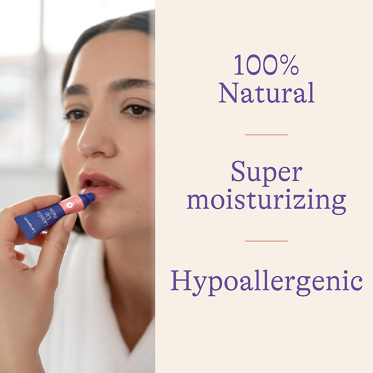 Lansinoh Lanolin Lip Balm, Moisturizing Lip Care, 4 Pack, 0.25 Ounces Each