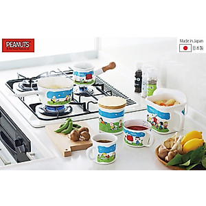 Snoopy SNJ-903 Hollow Petite Milk Pan, 19.7 fl oz (550 ml)