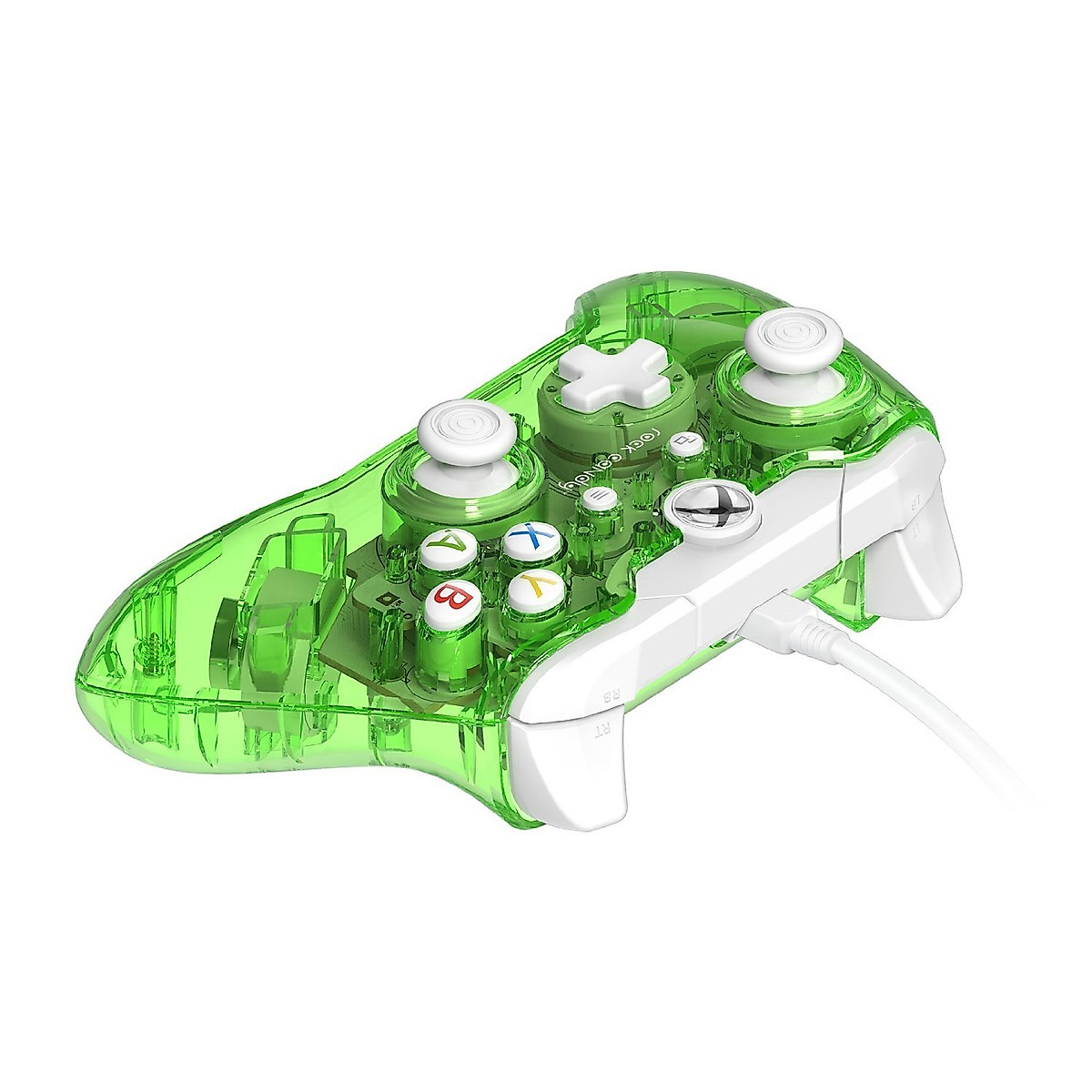 PDP Rock Candy Wired Controller for Xbox 360 - Aqualime