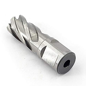 Annular Cutter JESTUOUS 3/4 Inch Weldon Shank 11/16 Cutting Diameter 1 Cutting Depth with Two-Flat HSS Kit for Magnetic Drill Press,1 Piece