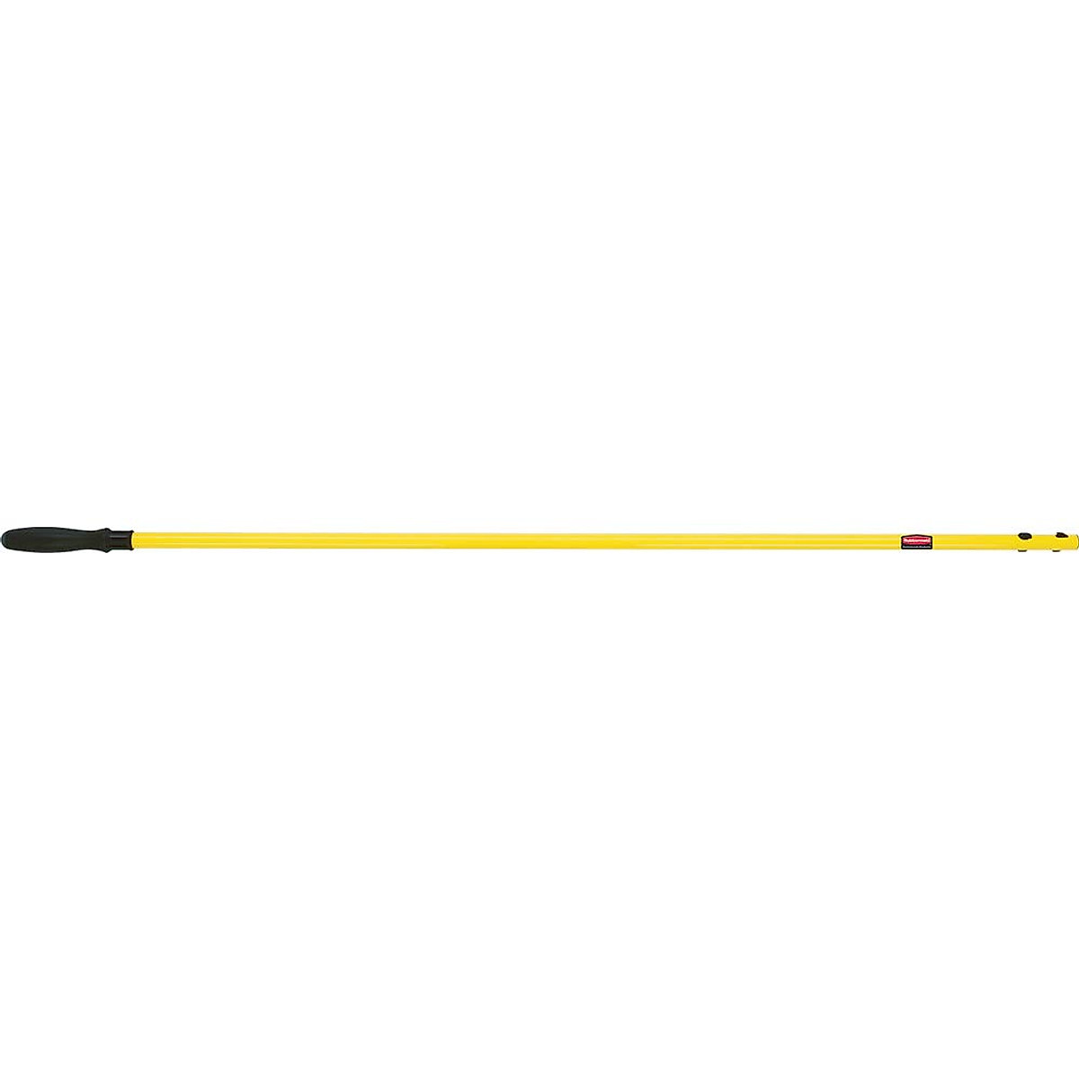Rubbermaid Commercial Products HYGEN Quick-Connect Straight Handle/Stick, 58 inch, Yellow, Lightweight for Janitorial/Professional/Industrial Microfiber Floor Cleaning and Mopping