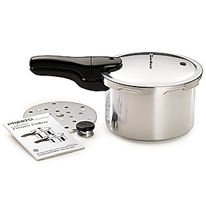 Presto 01241 4-Quart Aluminum Pressure Cooker