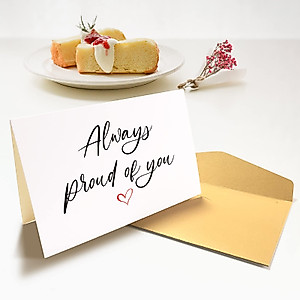 Chenive Graduation Card, Congratulations on Grad Card, Encouragement Card, Well Done Card, New Job Card, Always Proud of You Card