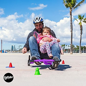 EzyRoller New Pro-X Ride On Toy for Kids and Adults - Purple