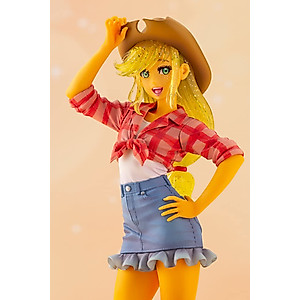Kotobukiya My Little Pony: Applejack Limited Edition Bishoujo Statue, Multicolor