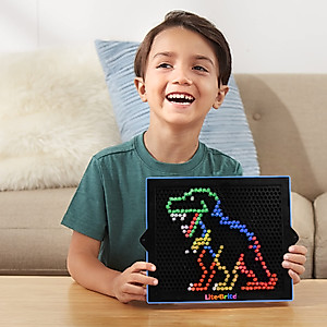 Lite Brite Ultimate Classic Blue Retro and Vintage Toy, Gift for Girls and Boys, Ages 4+ - Amazon Exclusive