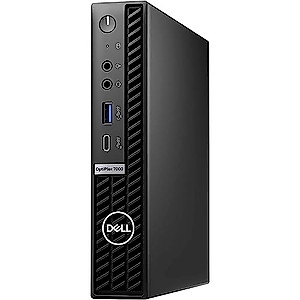 Dell Newest OptiPlex 7000 Business Micro Form Factor MFF Desktop Computer, 12th Gen Intel 12-Core i7-12700, 64GB DDR5 RAM, 2TB PCIe SSD, WiFi 6, Bluetooth, Keyboard & Mouse, Windows 11 Pro