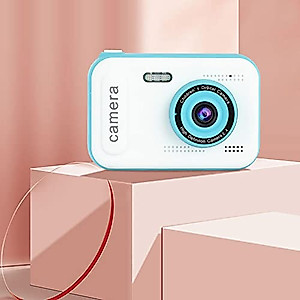 20 MP HD SLR Camera -High-Definition Front and Rear Dual-Camera Children's Camera,Take Photos and Videos, Listen to Music and Play Small Games, Children's Gift (Sky Blue)