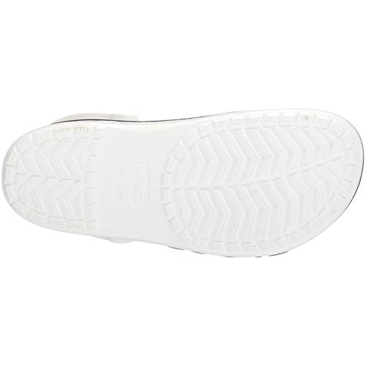 Crocs Unisex-Adult Bayaband Clogs, White/Navy, 8 Men/10 Women