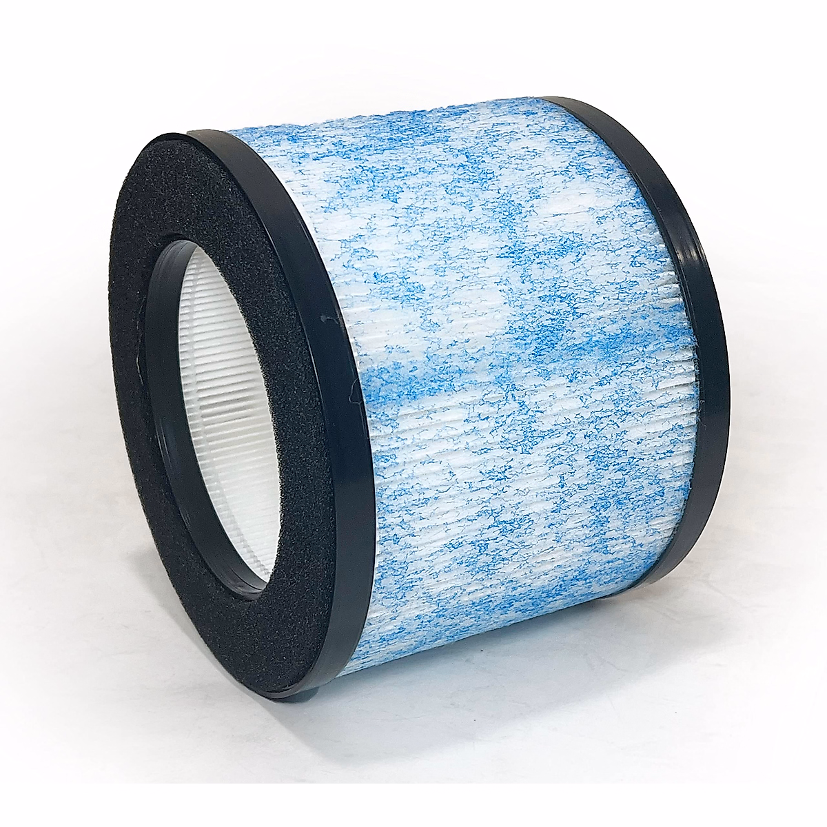 Nispira 3-in-1 True HEPA Filter Replacement Compatible with Miko Air Purifier C102 ibuki MA-01CW, MA-18, Okaysou AirMic4S, 2 Packs