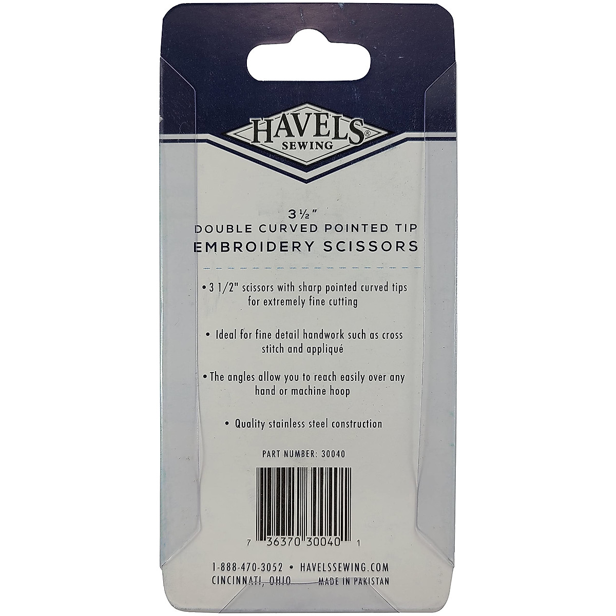 Havel's HVL30040 DoubleCurved 3.5 inch Scissors