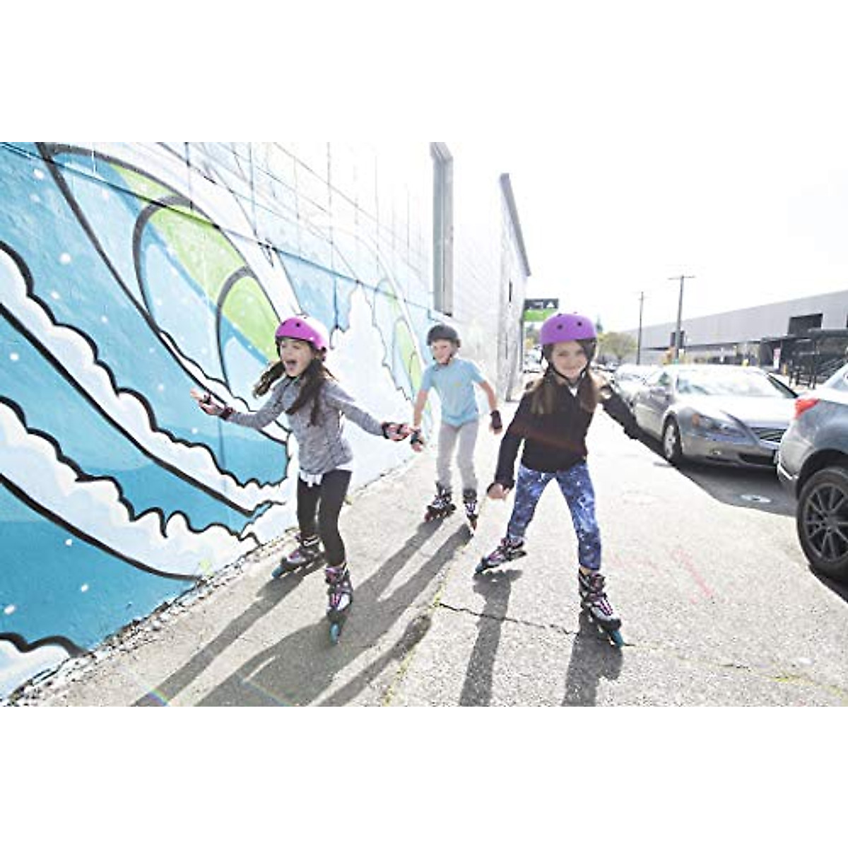 K2 Skate Youth Marlee Inline Skates, Magenta, 4-8