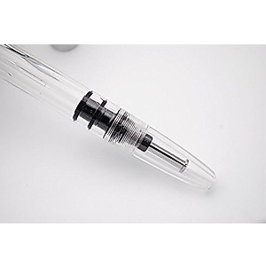 czxwyst 601 Steel Cap Vacumatic Fountain Pen (transparent-2)