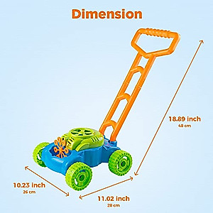 Bubble Makers Music Bubble Machine Funny Bubble Car Toy with Wheels, Birthday Gift for Children for Games Party Outdoor Activity