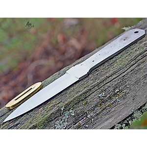 Whole Earth Supply (Set of 2) Large Boot Knife Knives Blades Blanks Hunting Blade Hunter Dagger Throwing New BL7706