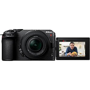 Nikon 1749Q Z 30 Mirrorless Camera w/NIKKOR Z DX 16-50mm f/3.5-6.3 VR Lens Kit (Renewed)