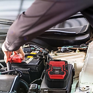 CRAFTSMAN 3-in-1 Lithium Jump Starter and Portable Power Pack, CMXCESM262 2500 Peak Amps, 12 Volts, 10.0L Gas, 8.0L Diesel Engines, for Motorcycles, Cars, SUV, Truck, and Boat Batteries