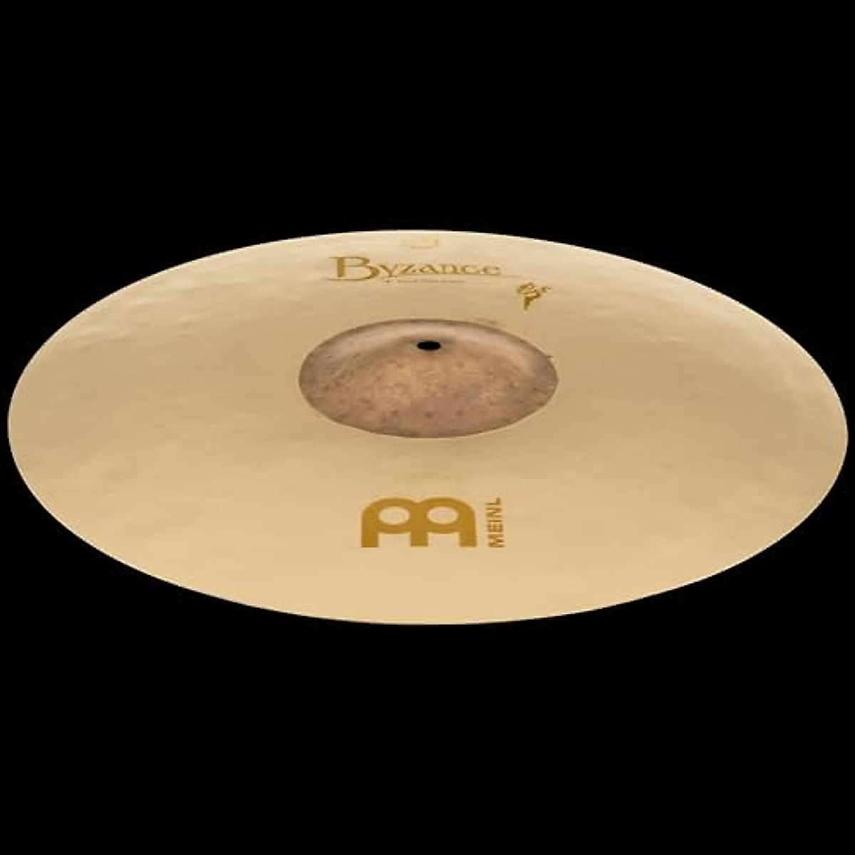 Meinl Cymbals Byzance 18" Vintage Sand Thin Crash, Benny Greb Signature — Made in Turkey — Hand Hammered B20 Bronze, 2-Year Warranty, Sandblasted, (B18SATC)