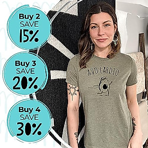 Always Be Yourself Unless You Can Be A Ninja, Cute Women's Screen Printed Crew Neck Tee, Shirts With Sayings, Dusty Blue or Olive (M, Dusty Blue)