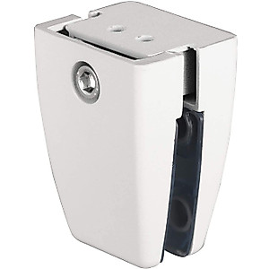 KSWLOR 20 PCS Office Desk Partition Support Bracket,Desk Divider Clamp Brackets Shelf Clip Clamp Holder Screen Clip Holders,Desk Privacy Screen Clips Clamps Sneeze Guard Bracket Support 0-1/2" Panel