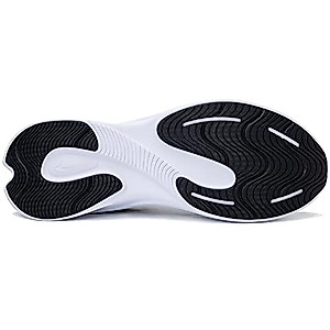 Autper Mens Air Running Shoes Lightweight Athletic Trail Tennis Sneakers for Gym Jogging Sport Whitegrey US 11.5