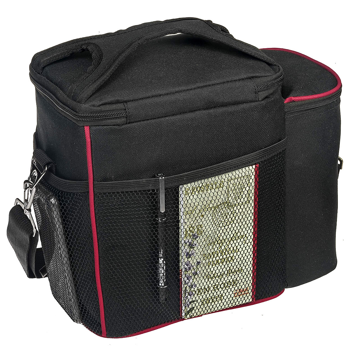 Meal Prep Lunch Box - 8 Piece Set - Insulated Container For Women or Men - 3 Bento Style Boxes (BPA Free) in Large Lunch Bag- Microwave Safe - Includes Fork, Spoon, Thermos & 2 Ice Packs - A2S