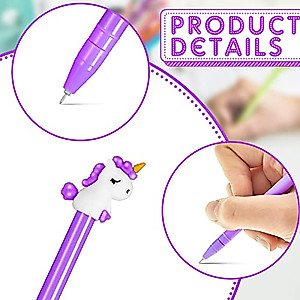 20 Pieces Cartoon Animal Pens, Including Alpaca Pens Unicorn Pens and Sheep Camel Gel Pen for Office School Supplies