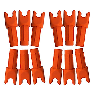 Ravin R136 Replacement Nocks For Use Exclusively With Ravin Branded Crossbow Arrows, Orange