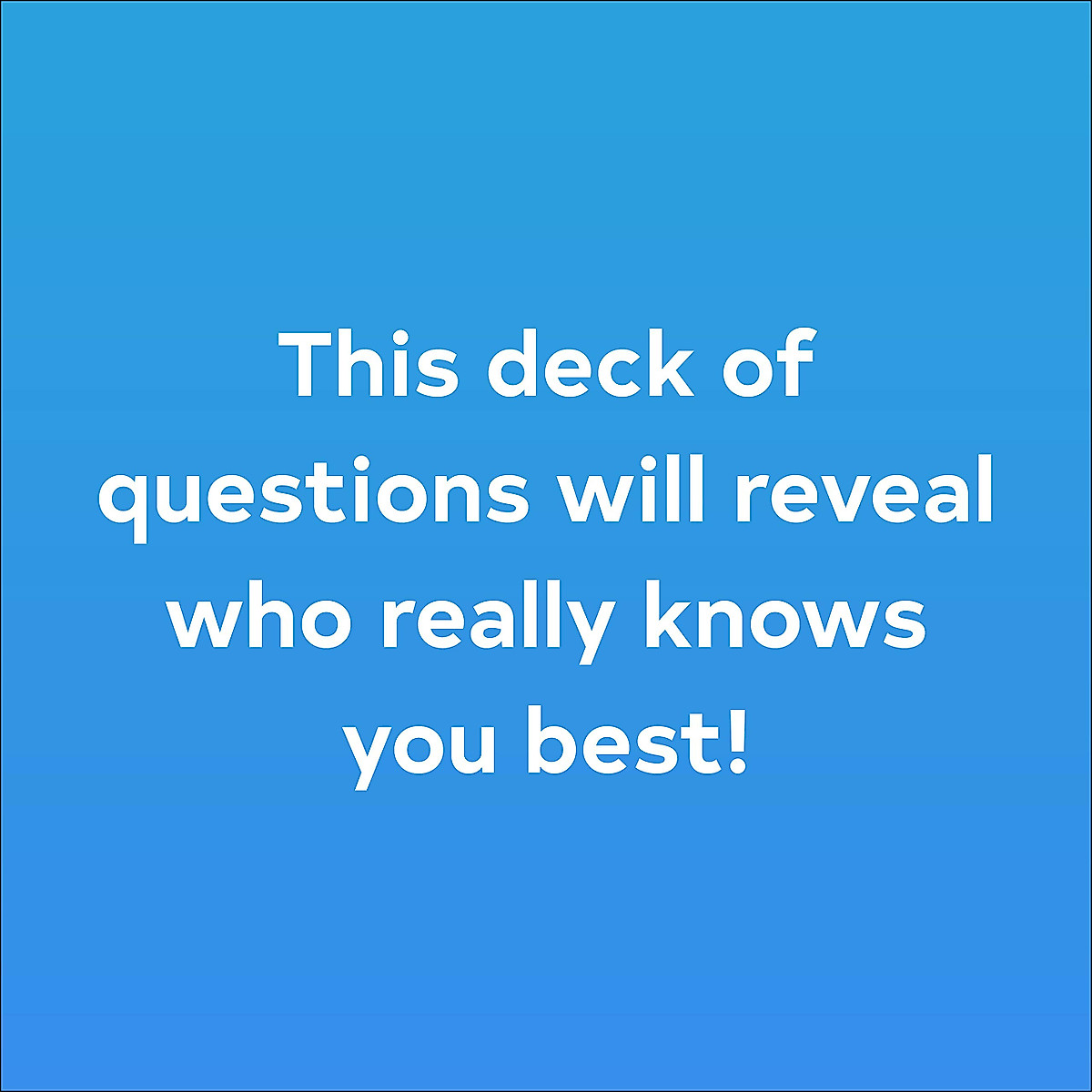 Chronicle Books After Dinner Amusements: How Well Do You Know Me?: 50 Questions for Family and Friends (Family Friendly Conversation Starter Card Game, Portable Camping and Holiday Games)