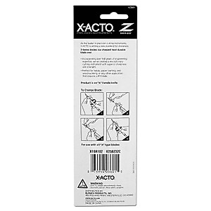 X-Acto No 1 Precision Knife | Z-Series, Craft Knife, with Safety Cap, #11 Fine Point Blade, Easy-Change Blade System
