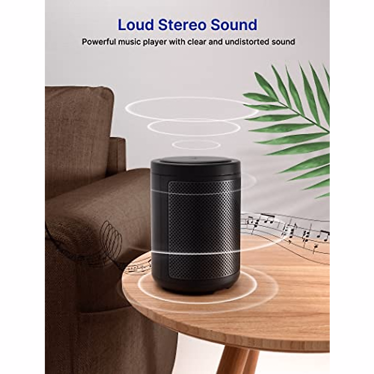 JSAUX Gifts for Men and Women, Bluetooth Wireless Speaker with Phone Stand and Wireless Charger, Compatible with iPhone MagSafe Charger, Speaker with HD Surround Sound, Birthday Gifts Cool Gadgets