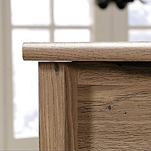 Sauder Harbor View Lift Top Desk, Salt Oak finish