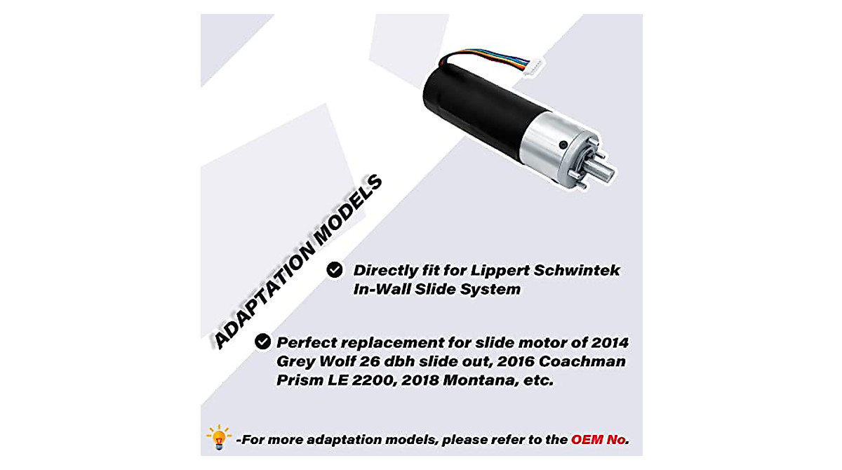 High Torque RV Slide-Out Motor - 287298 Compatible