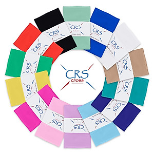 CRS Cross Figure Skating Socks (2 Pair) Premium Knee High Tights for Ice Skates, Footed Skate Socks, Ice Skating Socks, Dance (Bracket Blue)