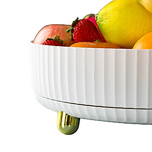 funest Makeup Perfume Organizer, 360 Degree Rotating Lazy Susan Cosmetic Desk Storage Lotions Display Case Round Gift Tray with Large Capacity , for your Jewelry