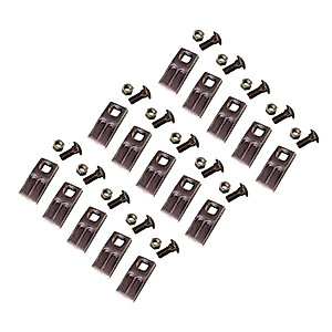 15 - Square Hole Replacement Auger Teeth w/Hardware - SQ58-58PB, AT-5