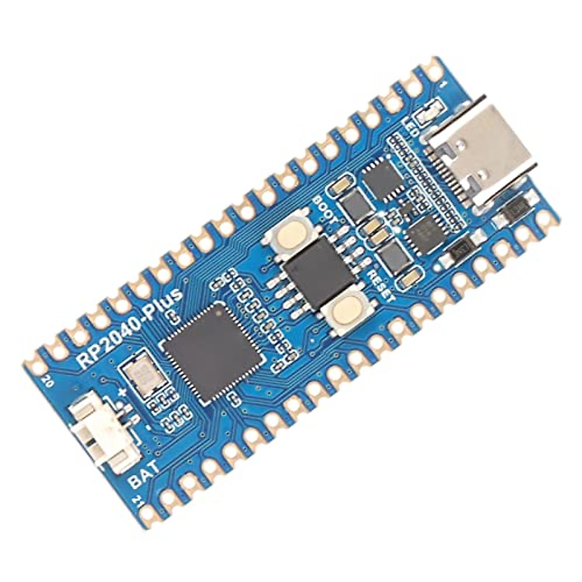 Development Board, PCB Material Type C Interface Stamp Hole Design 26 Pins RP2040 Plus Development Board for Computer
