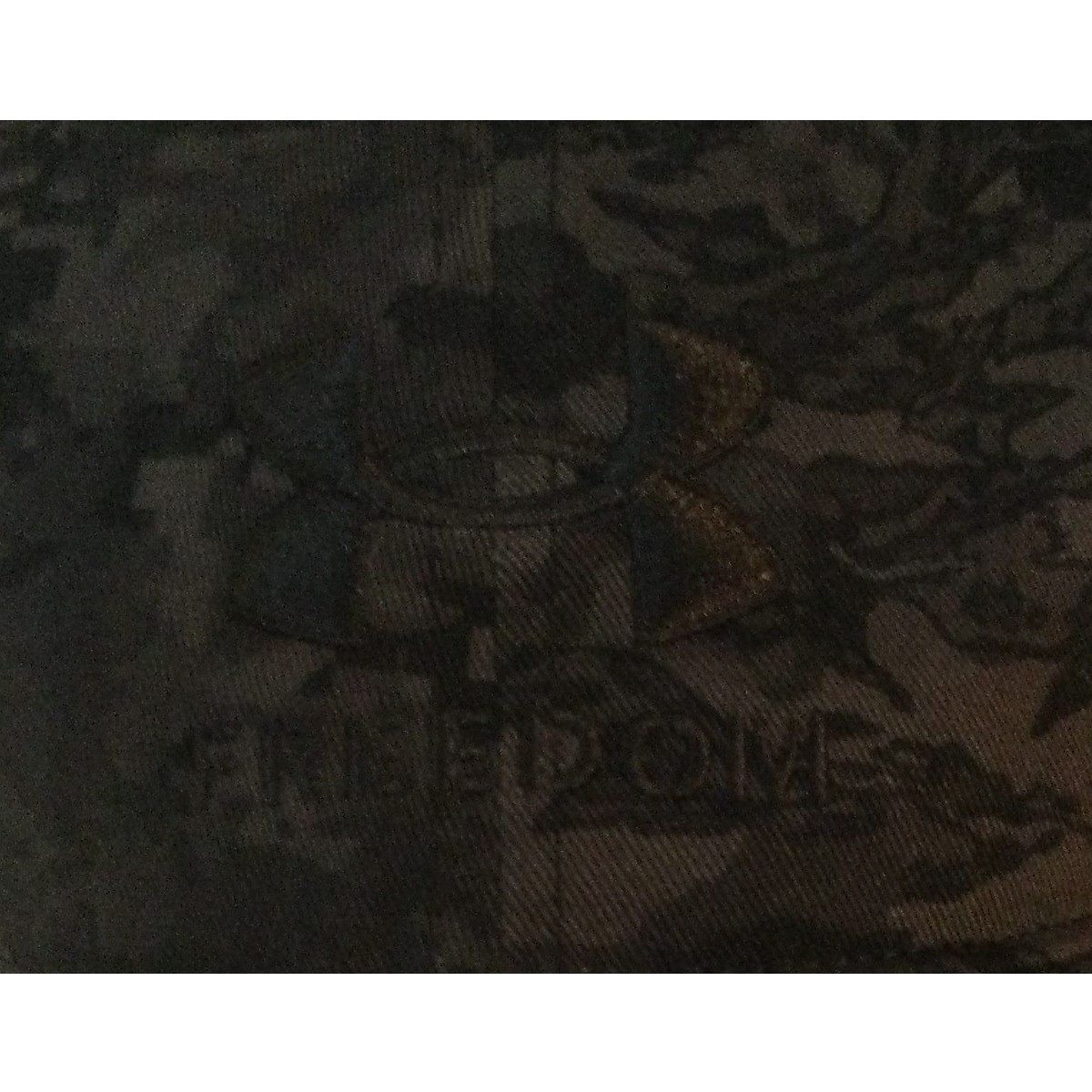 Under Armour Mens Black Camo UA Freedom Fury Adjustable Cap