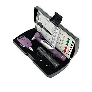 Student Home Use Ent Otoscope Kit Set Led Otoscope 3.5v Plus Extra Bulb Plus Specula Black Otoscope Set Cynamed