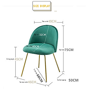 Wowdawn Vanity Stool,Metal Legs with Backrest,Upholstered Seat Padded Bench Piano Seat Shoe Bench Modern Makeup Dressing Stool,Load 308 Lb