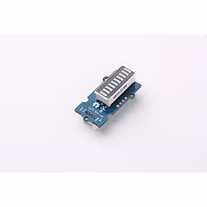 Seeedstudio Grove LED Bar v2.0: Grove Module, 10-Segment LED Bar Graph, I2C, UART, USB, Plug-and-Play, Cascadable, 3-5.5V DC, Demo Code