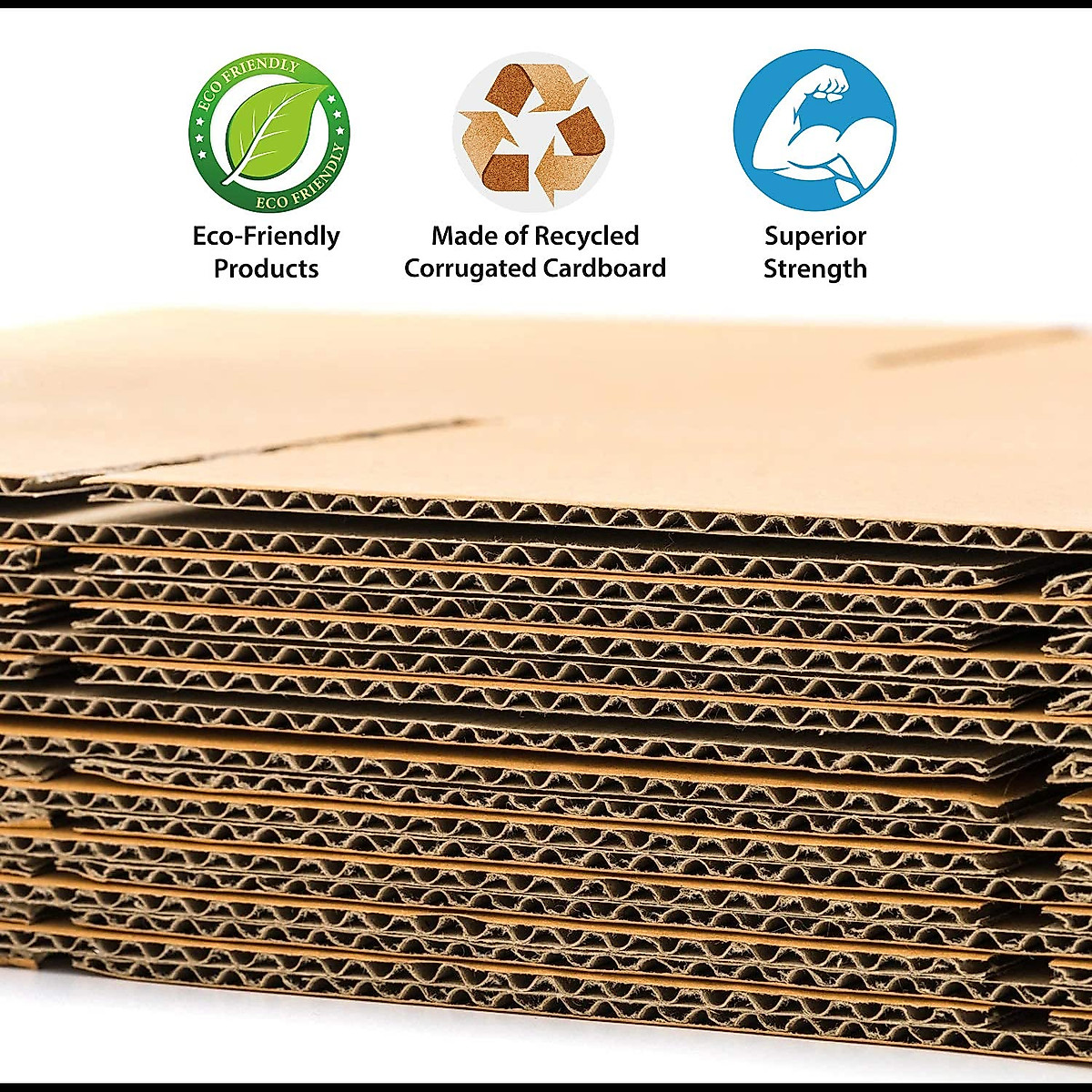 15 Single Row in Box Display Cases for 4 in. Funko Pop Collectible Toy Figures, Black Cardboard