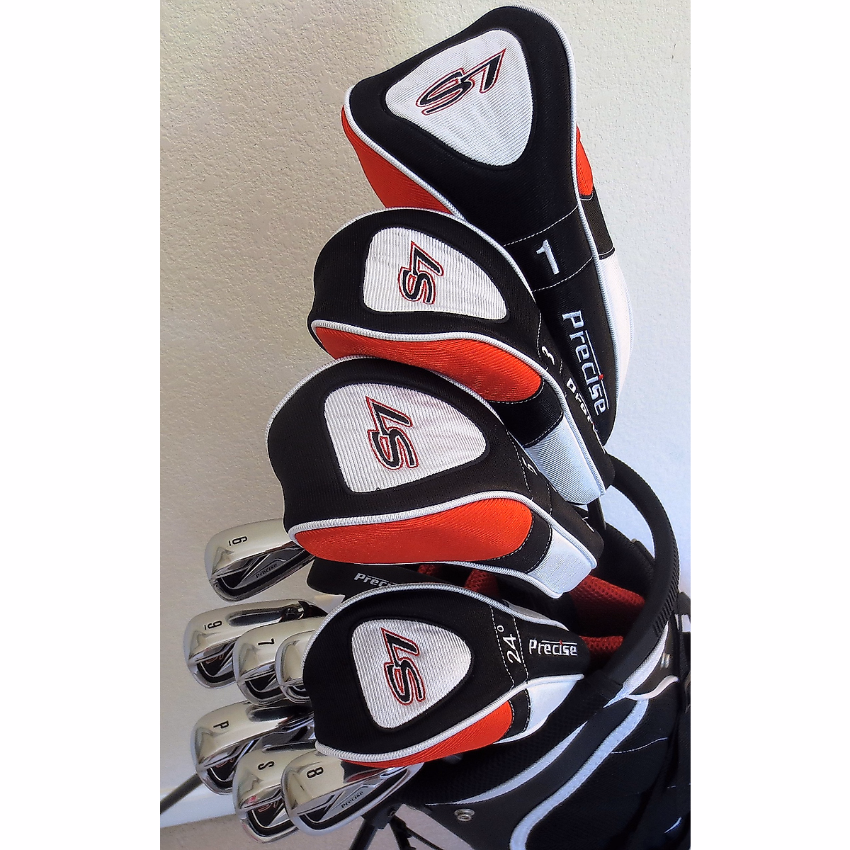 Mens Complete Golf Set Custom Fit for Tall Men 6'0"- 6'6" Tall Right Hand Regular Flex