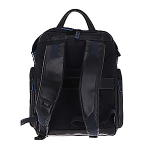 Piquadro Blue Square Revamp RFID Laptop Backpack Dark Blue, Blau_dunkelblau, One Size