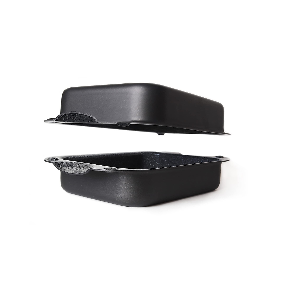 DaTerra Cucina Covered Roaster - With Natural Nonstick Ceramic Coating, Safe For StoveTop and Oven Use